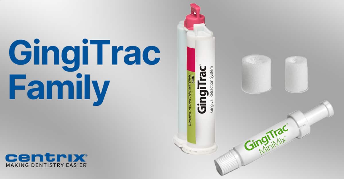 GingiTrac Family: Smarter. Faster. Still no cleanup or packing cord ...