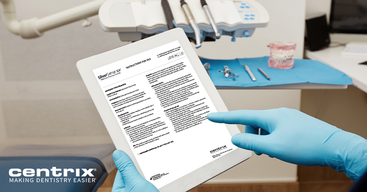 Instructions for Use & Safety Data Sheets - Centrix