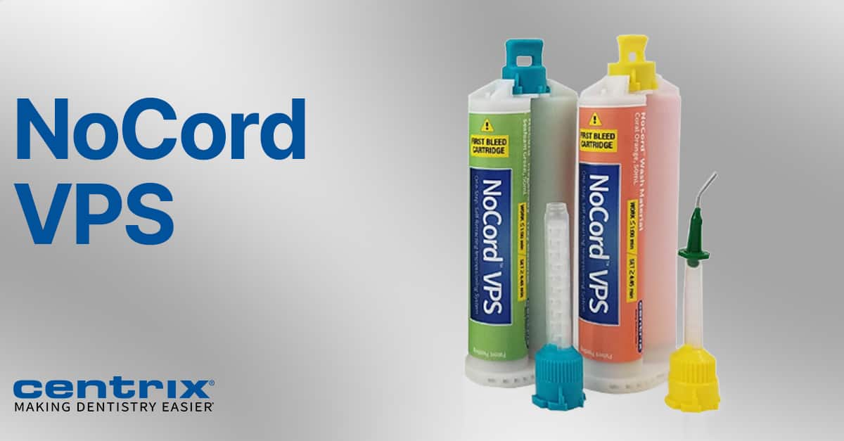 NoCord VPS: One-step, self-retracting impressioning system - Centrix