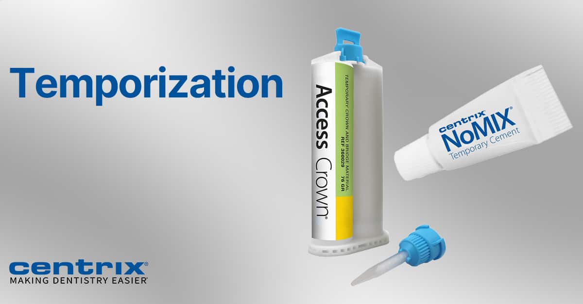 Temporization products to simplify dental procedures - Centrix